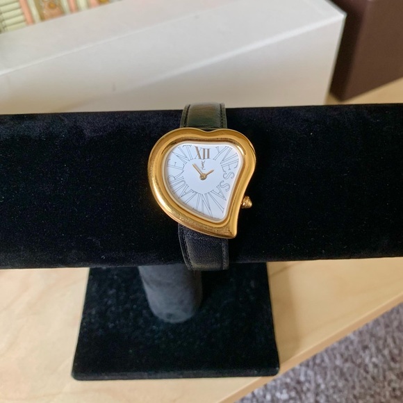 Yves Saint Laurent | Accessories | Vintage Yves Saint Laurent Ysl Heart ...